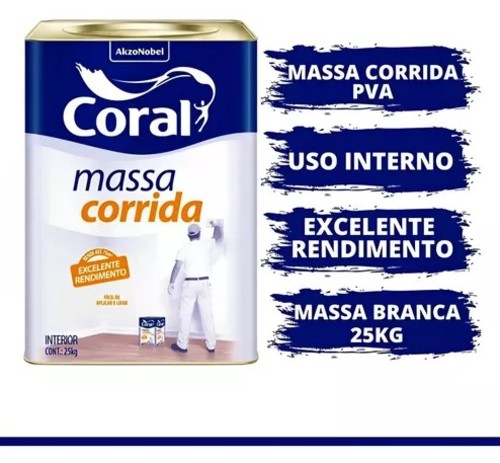 CORAL MASSA CORRIDA 18LT