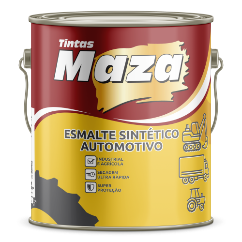 TINTA ESMALTE MAZA ESM IND VERM CHASSIS 3,6L