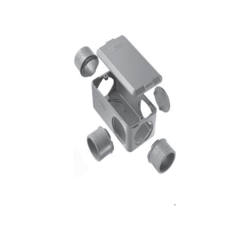 CONDULETE MULT PVC BR LPB615CBPVCBR1INTPARAL - WETZEL E017212128