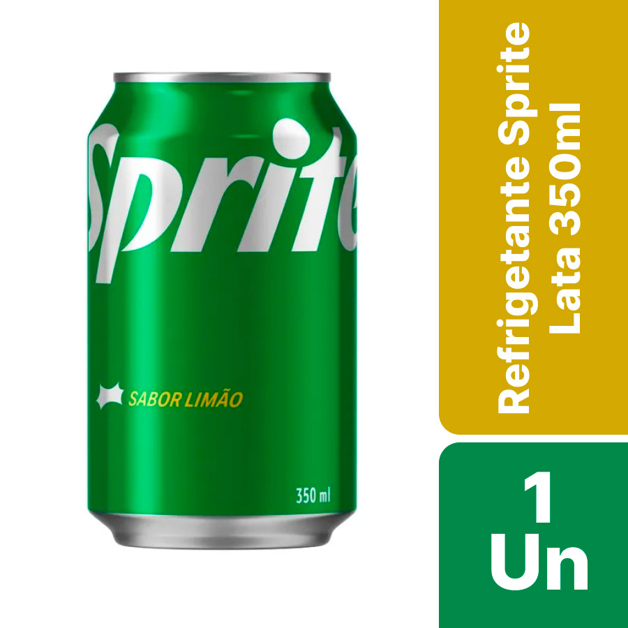 REFRIGERANTE SPRITE LATA 350ML
